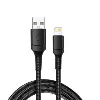 China 1m Lighting To Usb Cable Fast Charging Data Cable Nylon Braided for sale
