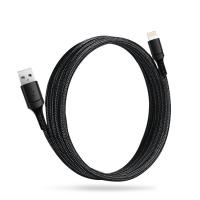 China 1m Lighting To Usb Cable Fast Charging Data Cable Nylon Braided for sale