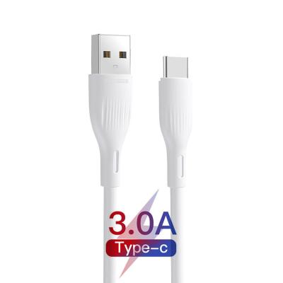 China 3A USB‑C Fast Charging Cable, QC3.0 Quick Charge TPE Skin‑Friendly Type‑C Data Cable, 480Mbps Data Transfer, 8000+ Bend Resistant Durable USB A to USB‑C Charger Cord for Android Phones for sale