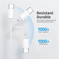 China High Speed USB 2.0 Type C Cable PD60W USB C To Type C Fast Charging Cable for sale