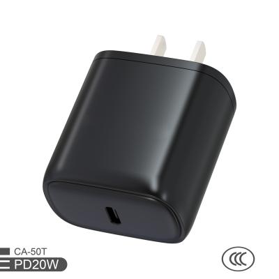 Cina Carico veloce del palladio di sostegno del caricatore del telefono del ccc 20W USB C in vendita