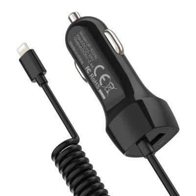 Cina Cavo ad alta velocità della primavera del caricatore rapido universale astuto LED del telefono 3.4A in vendita