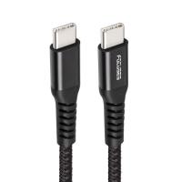 China Durable Nylon Braided Charging Cable PD 60W 5Gbps USB C Cable for sale