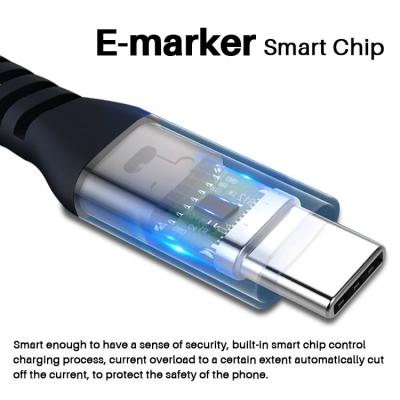 Cina Cavo di carico Gen2 del palladio 100W USB 3,1 di Sopport del cavo di USB 3,1 della trasmissione dei dati in vendita