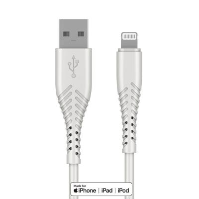 Cina MFI ha certificato il cavo di carico intrecciato di nylon di USB ha personalizzato Logo For Iphone Apple in vendita