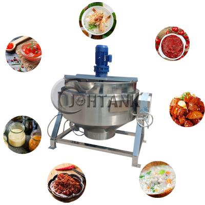 Cina Doppio bollitore rivestito di acciaio inossidabile che cucina bollitore con il miscelatore in vendita