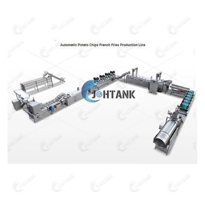 China Industrielle Bananen-Bananen-Kartoffel Chips Processing Line zu verkaufen