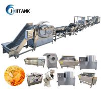 China Small Scale Banana Potato Chips Automatic Machine With Set for sale
