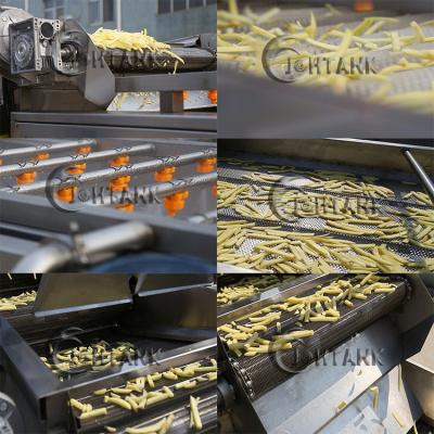 Cina Patate fritte congelate completamente automatiche SS304 che producono la patata Chips Production Line della macchina in vendita