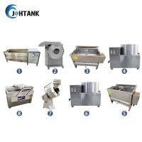 China Small Scale Banana Potato Chips Automatic Machine With Set for sale