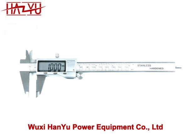 Quality Stainless Steel 6 Inch Vernier Caliper 150mm Long Jaw Digital Calipers for sale