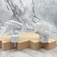 China Mini Plastic Trigger Sprayer Pump Button Lock 0.3ml PE Gasket for sale