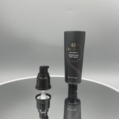 Cina Diametro vuoto cosmetico molle 30mm dei tubi 30ml 50ml di compressione con la pompa in vendita