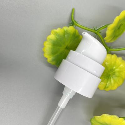 Cina Bianco dell'erogatore 24/400 della pompa della crema 0.25ML/T COME chiaro esterno della primavera del cappuccio SS316 in vendita
