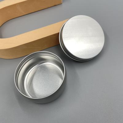 Cina prodotto chimico di alluminio di 50g Tin Jars 28*56mm resistente per cura di pelle cosmetica in vendita