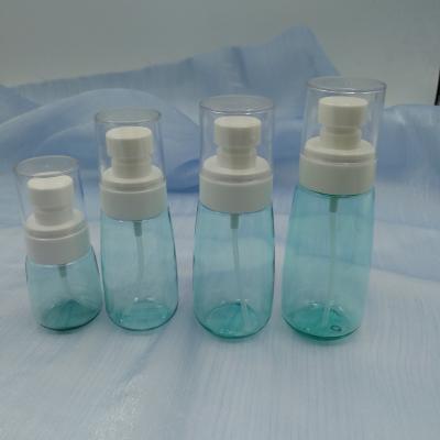 Cina La cura personale 60ml blu trasparente Petg imbottiglia lo spruzzatore ultra fine in vendita