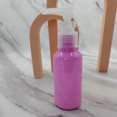China Van de het Huisdierenpomp van Skincare 75ml van de reis Vastgestelde Reeks de Flessen Roze Purpere Lichtgroene Lichtblauw Te koop