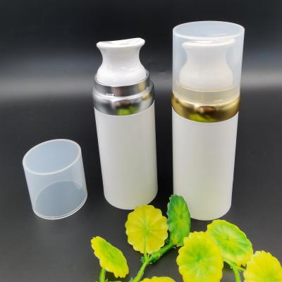 China Vriendschappelijke 2022 de Flessenpp Kosmetische Witte Fles Zonder lucht van 100ml ECO Te koop