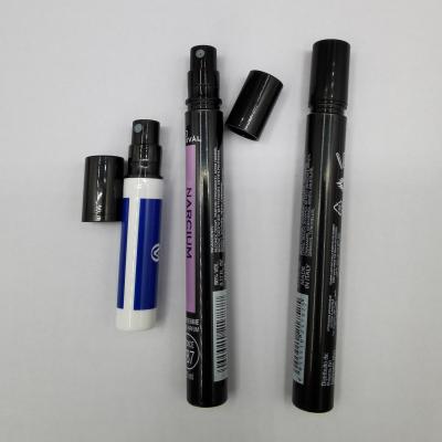 Cina piccola fragranza di plastica 0.11oz 0.17oz Snap-on delle bottiglie dello spruzzo di 3ml 5ml in vendita