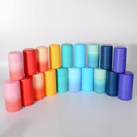 China 30g 50g Round Shape PCR Material Plastic Refillable Deodorant Stick Container for sale