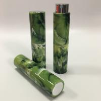 China Plastic Injection Marble Pattern Refillable Perfume Bottle Customized Color 8ml for sale