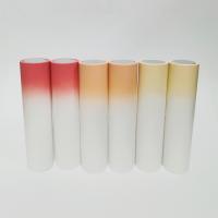 China 8ML ABS Outer Shell Gradient Color Glass Inner Bottle High quality Refillable Perfume Bottle for sale