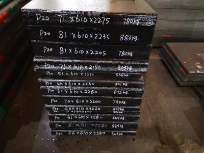 Cina Piatto d'acciaio laminato a caldo 1,2311 P20 EAF+LF+VD+ESR di Prehardned HRC28-32 in vendita