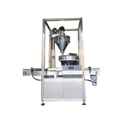 China Stainless steel Powder filler Salt powder jar packing machine for sale