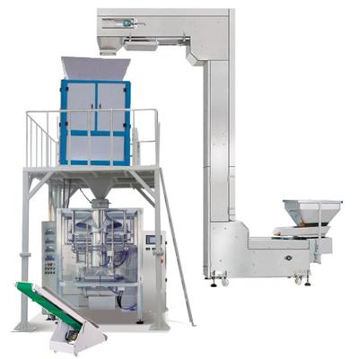 China 10 lane Beans VFFS packing machine multihead weigher for sale