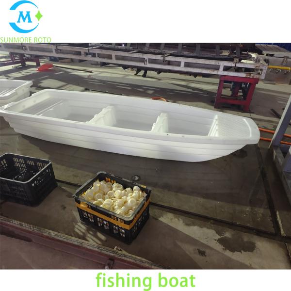 Quality Lightweight 2m Rotomolded Fishing Boat LLDPE Single Person Boat For Aquaculture / Lake Inspection for sale