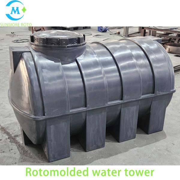 Quality Horizontal LLDPE Rotomolded Tanks 0.5T–10T For Agricultural Transport / Vehicle Mounted Liquid Storage for sale