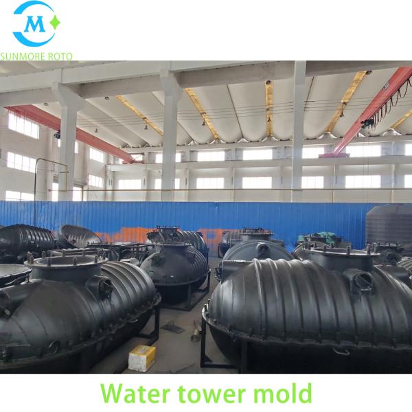 Quality 3000L Cylindrical Rotomolded Tanks For Engineering Transport / Vehicle Mounted Liquid Systems for sale