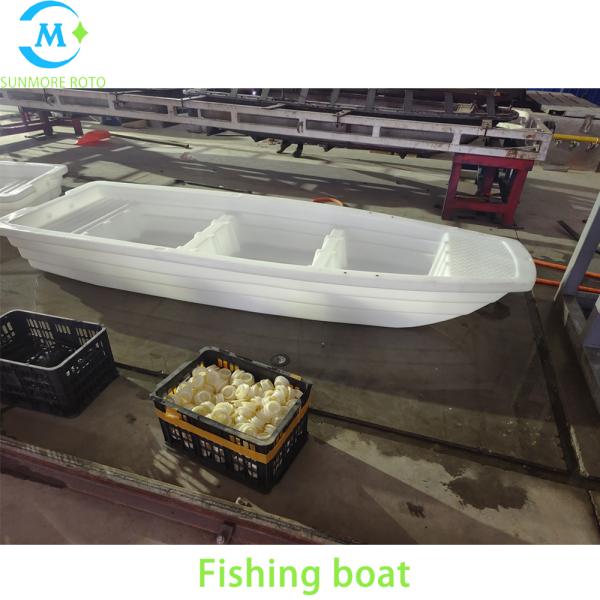 Quality 2.55m Rotomolded Fishing Boat LLDPE / HDPE Roto Molded Boat With Live Fish Tank for sale