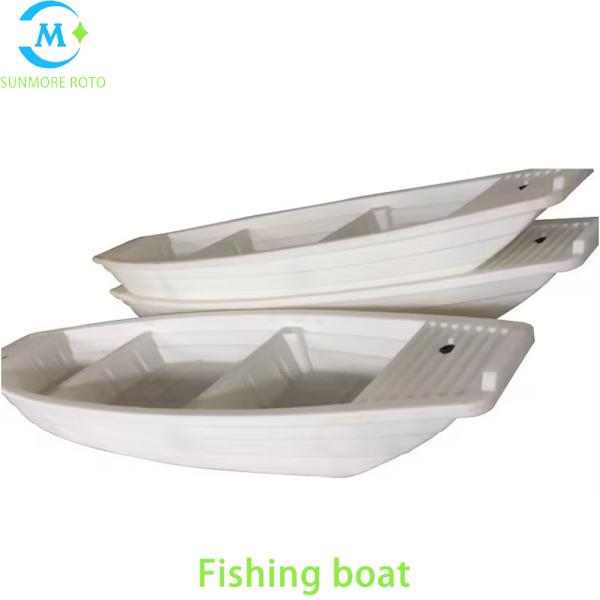 Quality 3.2m Rotomolded Fishing Boat 350kg –500kg Load For Aquaculture Work / Material Transport for sale