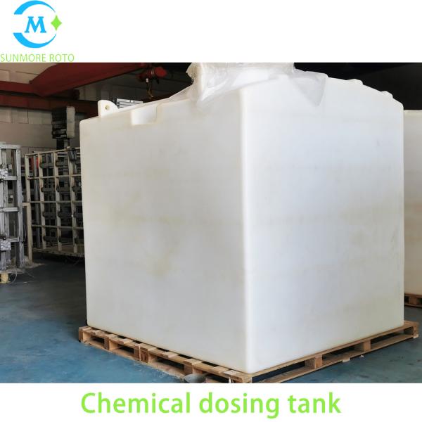 Quality 2000 Litre Rectangular Water Tank , LLDPE Rectangular Storage Tank Centralized Liquid Supply for sale