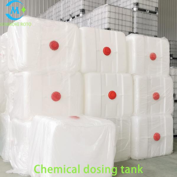 Quality 250L LLDPE Chemical Process Tanks Rectangular For Continuous PAC PAM Supply for sale