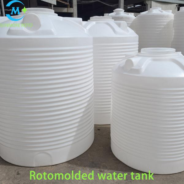 Quality Large Volume Storage Plastic Round Tubs 500L Rotational Molded LLDPE Structure for sale