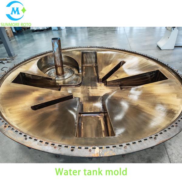 Quality SUNMORE Factory Custom 7000L Rotomolded HDPE Water Tank Steel Mould for Water Storage for sale