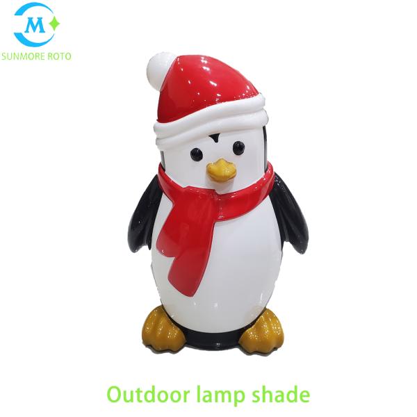 Quality OEM ODM Rotomoulding Mold for Plastic Penguin Outdoor Lamp Shade & Holiday Light Cover for sale
