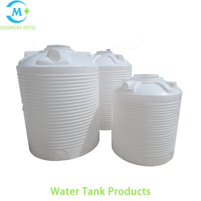 China SUNMORE Rotomolded HDPE Water Storage Tank, Large Capacity Vertical Plastic Water Tank for Industrial & Domestic Water Storage for sale