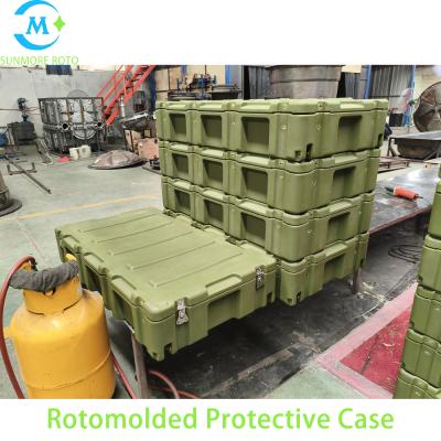 China SUNMORE ROTO OEM Custom Rotomolded Hard Protective Equipment Case, Thick Shockproof LLDPE Waterproof Storage Tool Box For Outdoor Instrument Transportation for sale