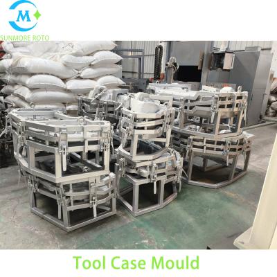 China SUNMORE ROTO OEM Custom Rotomolding Tool Case Mold, Heavy Duty Cast Aluminum Rotational Mould For Outdoor Instrument Storage Protective Box for sale