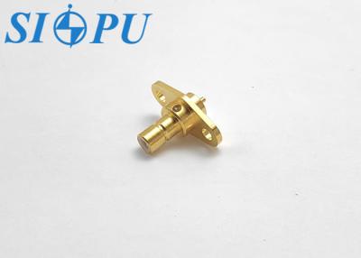 China SMB Male RF Coaxial Connector – Microstrip, Flange Mounted for sale