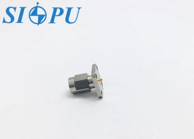 Cina SMA Male RF Coaxial Connector   Microstrip tipo, montatura a flange a quattro fori in vendita