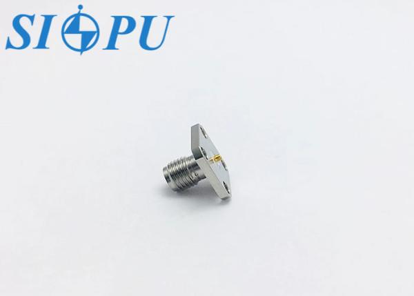 SMA Female RF Coaxial Connectors Φλάντζη του δέκτη τοποθεσίας