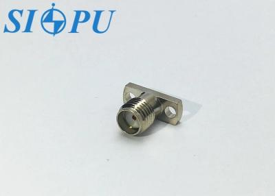 Cina SMA Female RF Coaxial Connector   Microstrip Type, montato su flange in vendita