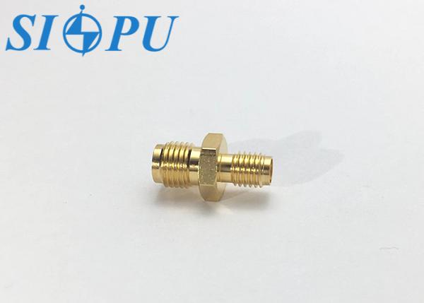 SMA Female to SSMA Female RF Coaxial Adapter – SMA(K) to SSMA(K)