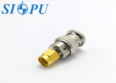 China BNC Male to SMA Male RF Coaxial Adapter (BNC(J)–SMA(J)) for sale