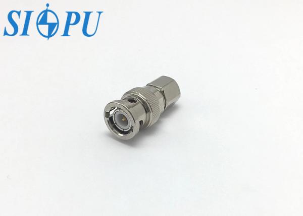 Male Straight RF BNC Connector Mates With RG 142/U Coaxial Cable