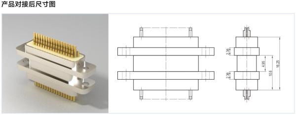 J30J 31-Pin weiblicher Mikro-Rechteckverbindung